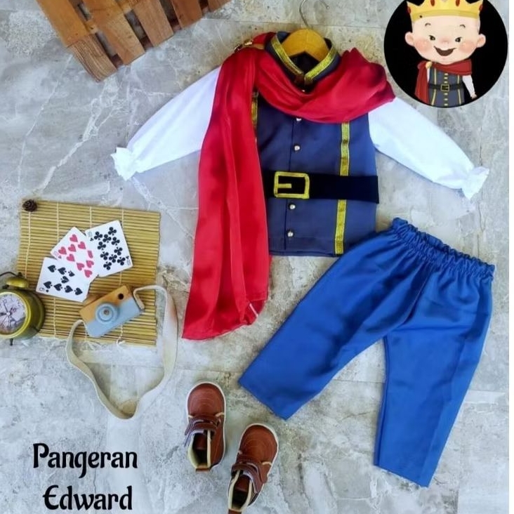 Jual PANGERAN EDWARD ANAK/KOSTUM PRINCE ANAK/KOSTUM PHOTOSHOOT ANAK ...