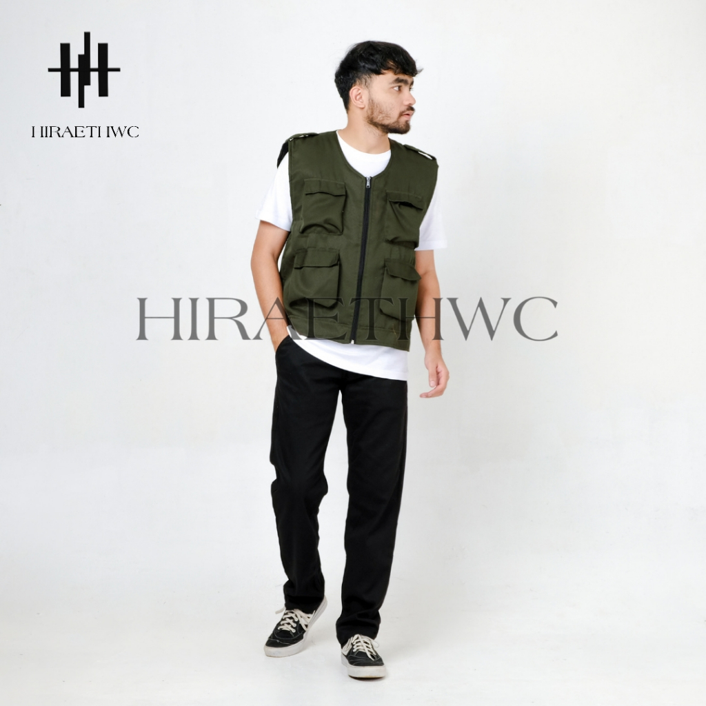 Jual HR - VEST TACTICAL OUTDOOR DRILL ROMPI LAPANGAN CARGO MULTIFUNGSI ...