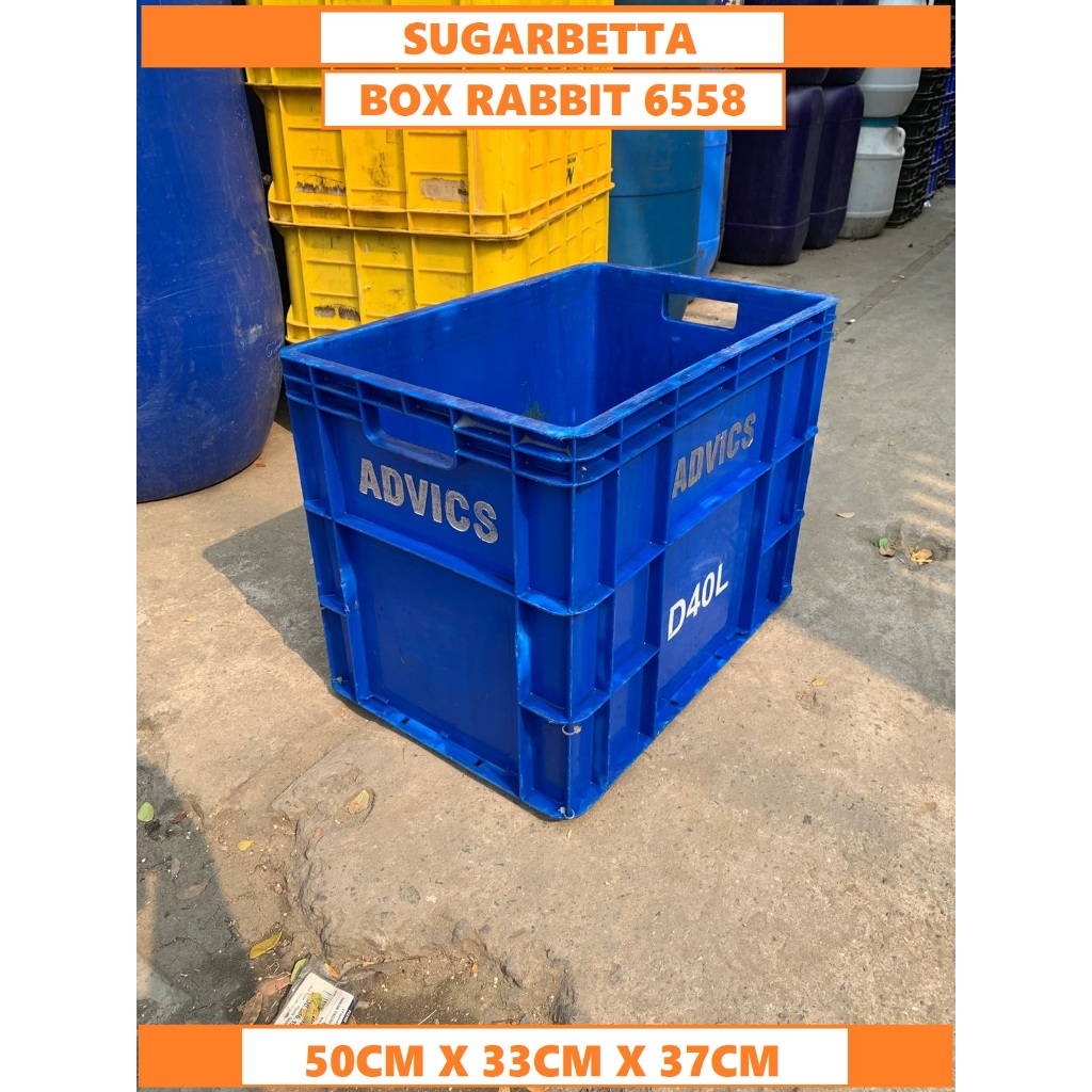 Jual Box Sparepart Bak Plastik Kotak Keranjang Rapat tipe 6558 | Shopee ...