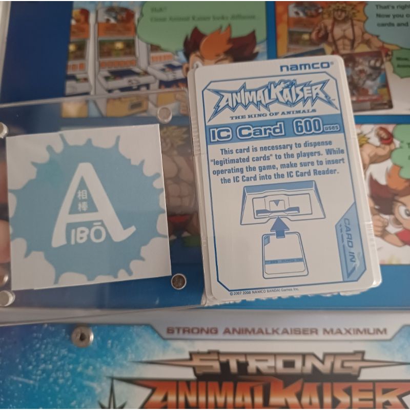Jual Animal Kaiser IC card 600 point /uses activation card Original ...