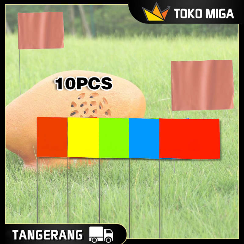 Jual 10 PCS Landscape Lawn Marking Flag Multifungsi Lawn Sprinkler ...