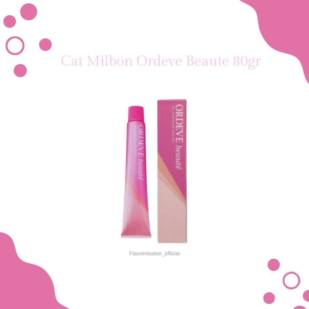 Jual Cat Milbon Ordeve Beaute 80gr | Shopee Indonesia