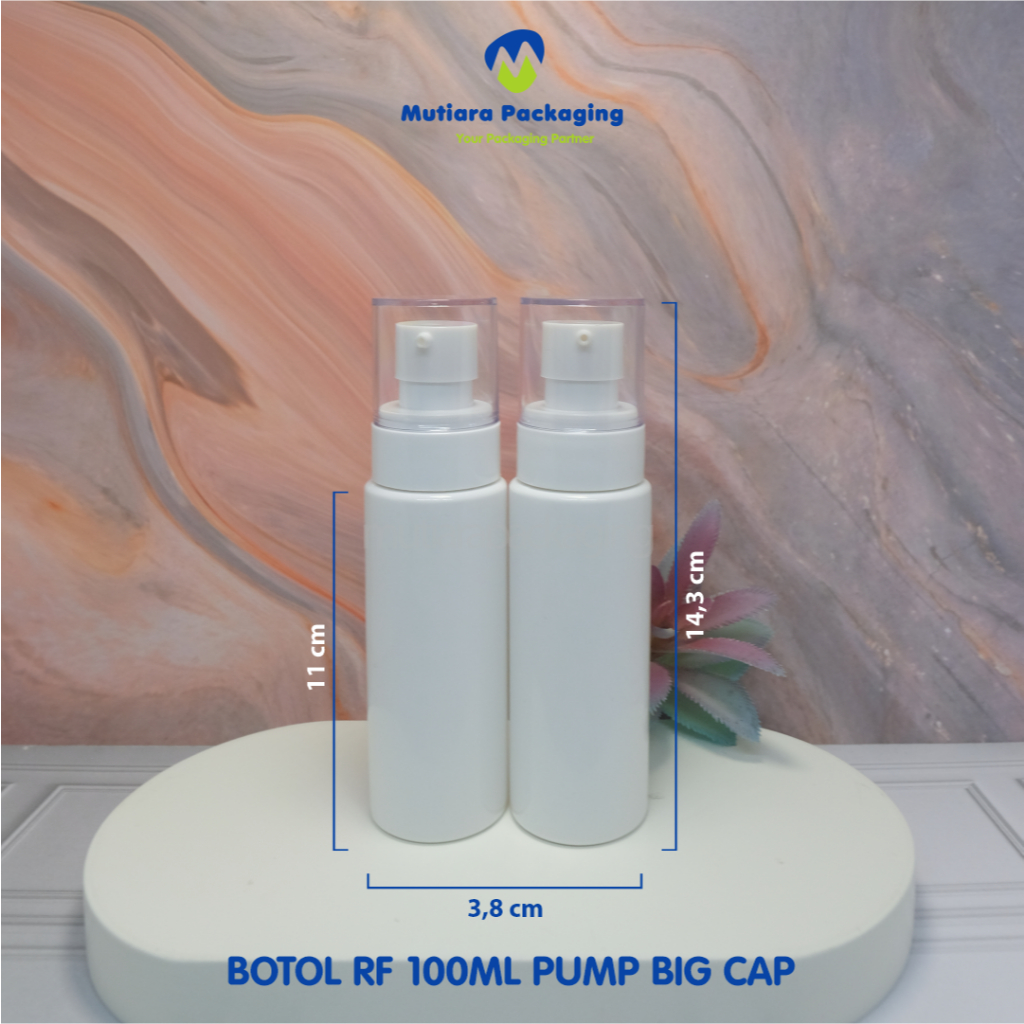 Jual Terlaris!! Botol 100ml Dove Pump Big Cap Putih / Kemasan Pump 100ml | Shopee Indonesia