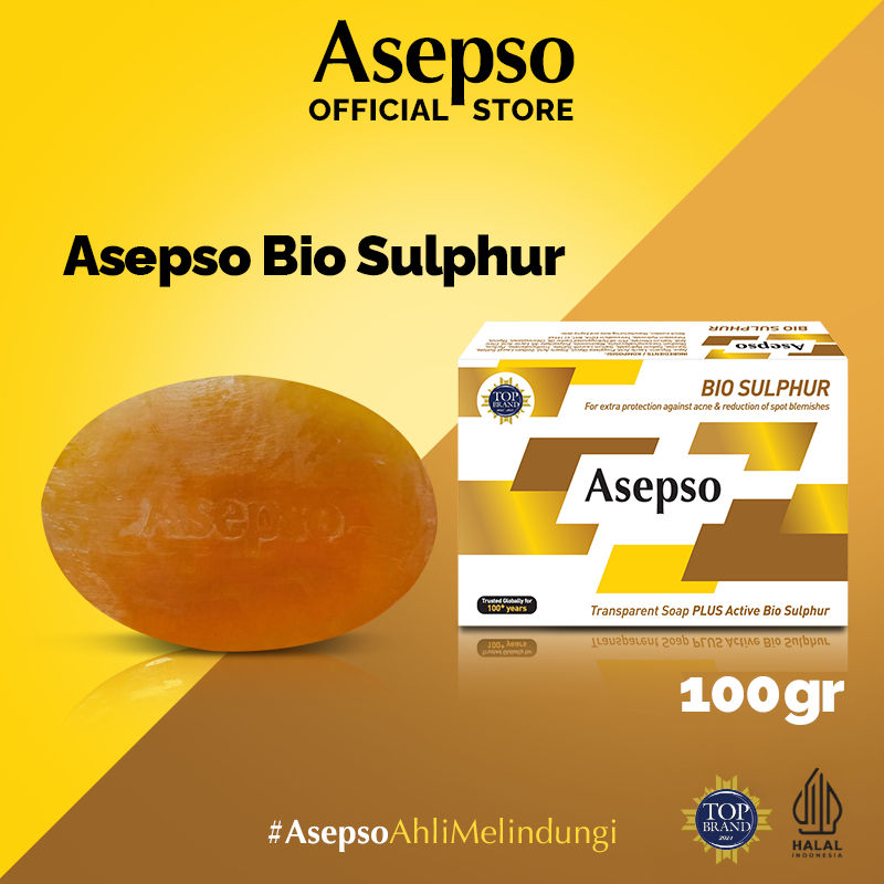 Jual ASEPSO SOAP BIO SULPHUR 100GR | Shopee Indonesia