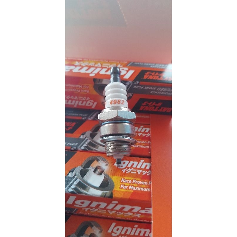 Jual busi daytona 4982 ( busi potong rumput ) | Shopee Indonesia