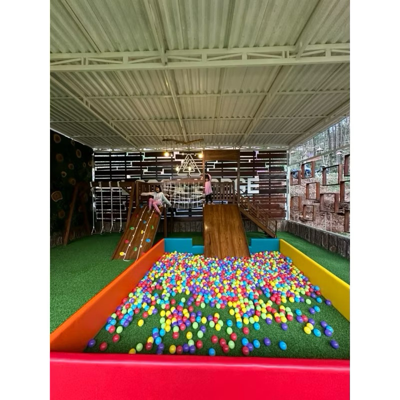 Jual SUPER JUMBO KOLAM BOLA 5 meter SOFTPLAY RANGKA KAYU KULIT OSCAR ...