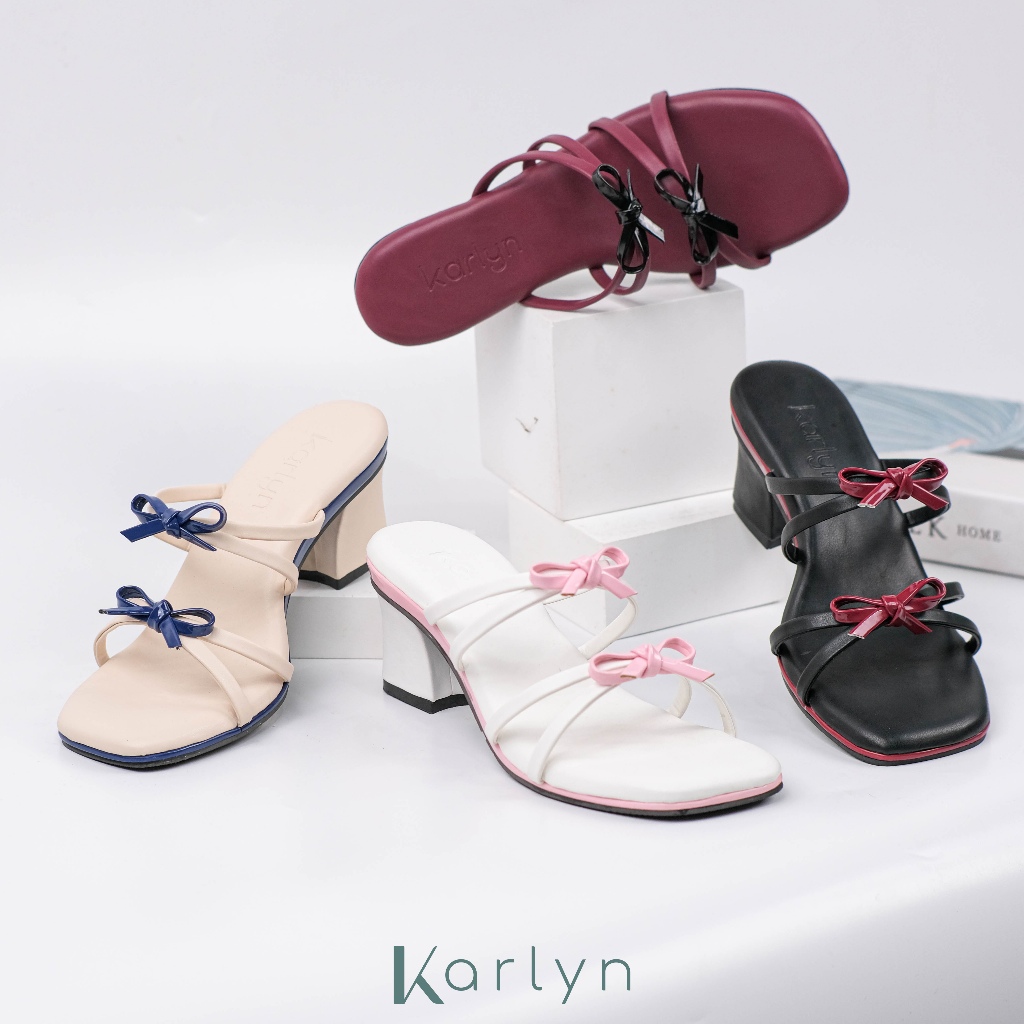 Jual Karlyn Anya Sandal Heels Wanita 5 cm | Shopee Indonesia