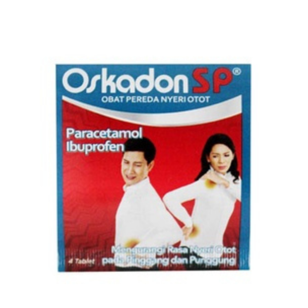 Jual Oskadon SP - Meredakan Pegel Linu dan Nyeri Otot (4 Tablet ...