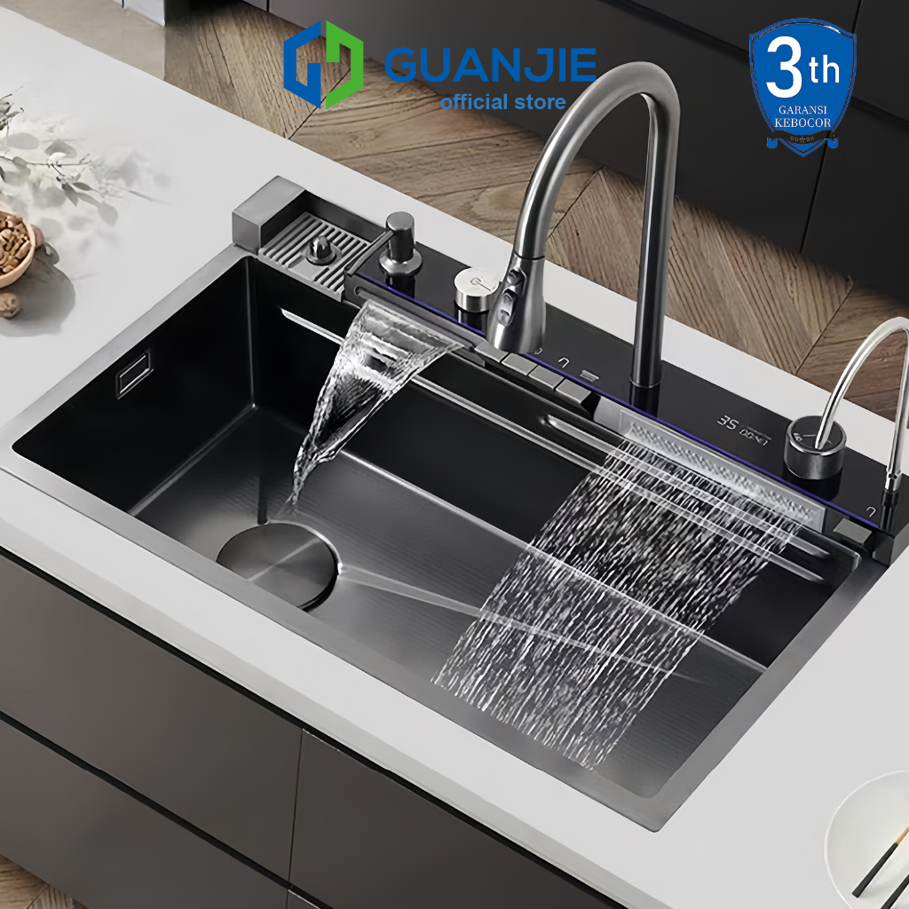 Jual GUANJIE - Kitchen Sink Wastafel Stainless Steel Bak Cuci Piring ...