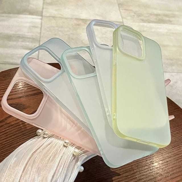 Jual 0413 VVV CASE softcase Ultra Thin Casing Simple Doff for IPHONE 11 13 14 X XS XR XS MAX ...