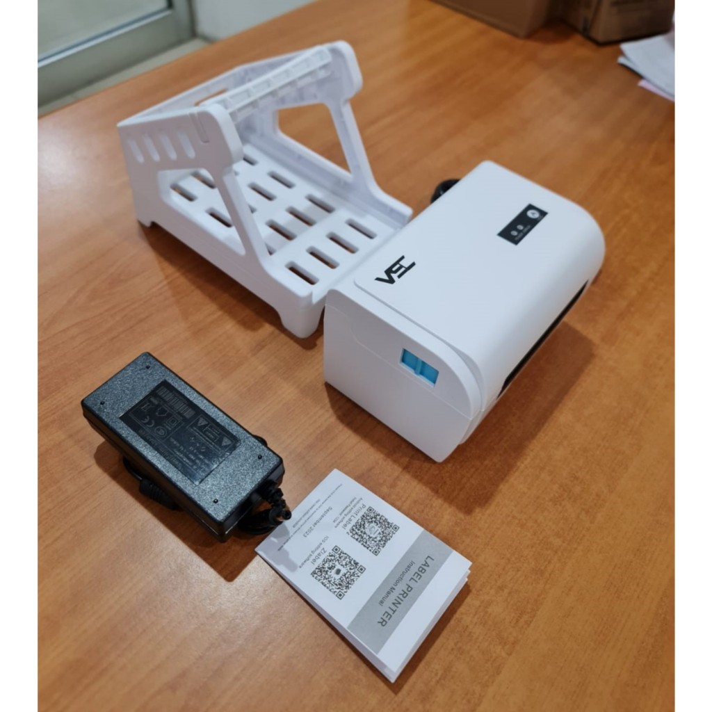 Jual PRINTER BARCODE THERMAL LABEL alamat VSC 9200U + HOLDER | Shopee ...