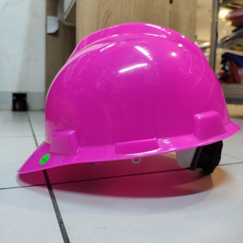 Jual Helm Safety helm Proyek pink SNI Iner Fastrack Safety helmet ...