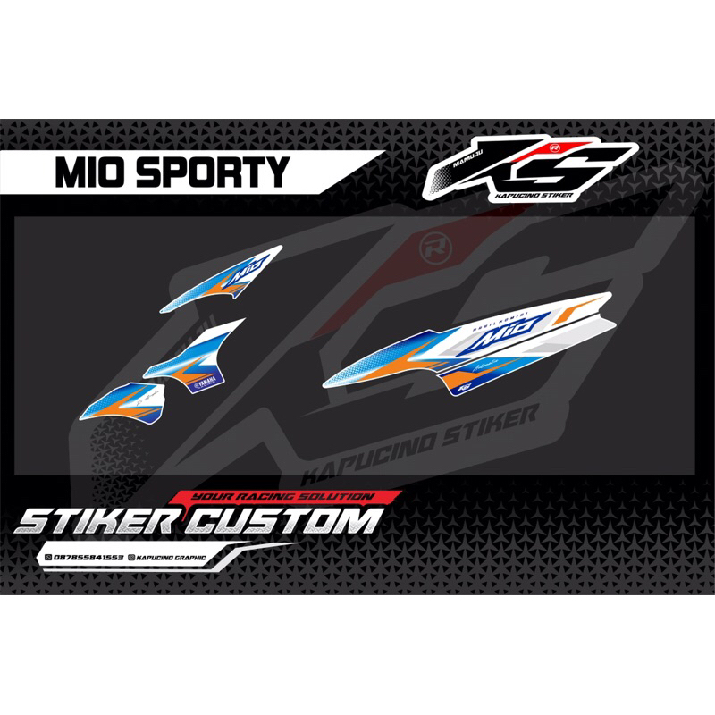 Jual stiker motor - stiker Mio - stiker Custom - stiker desain - Mio ...