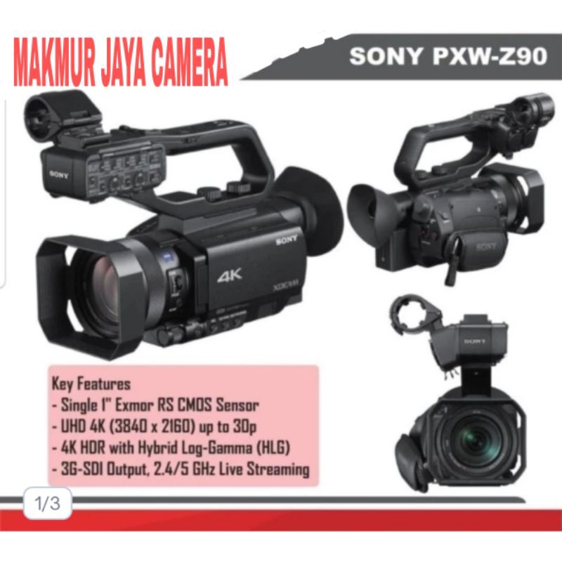 Jual SONY PXW-Z90 4K HDR XDCAM | Shopee Indonesia