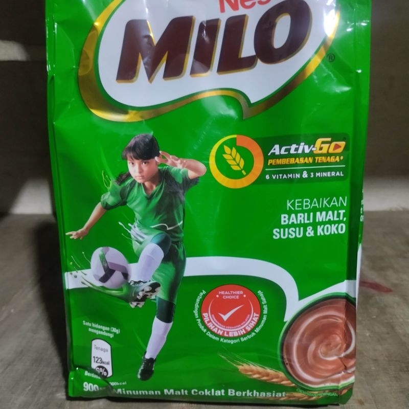 Jual MILO ACTIVEGO 900 G Malaysia | Shopee Indonesia