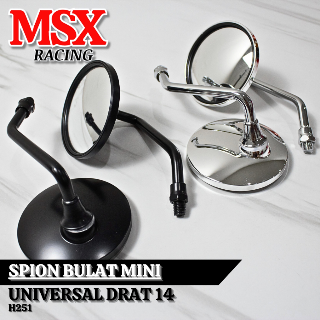 Jual Spion Retro Bulat Msx Spion Bulat Classic Pendek Spion Mini Retro ...