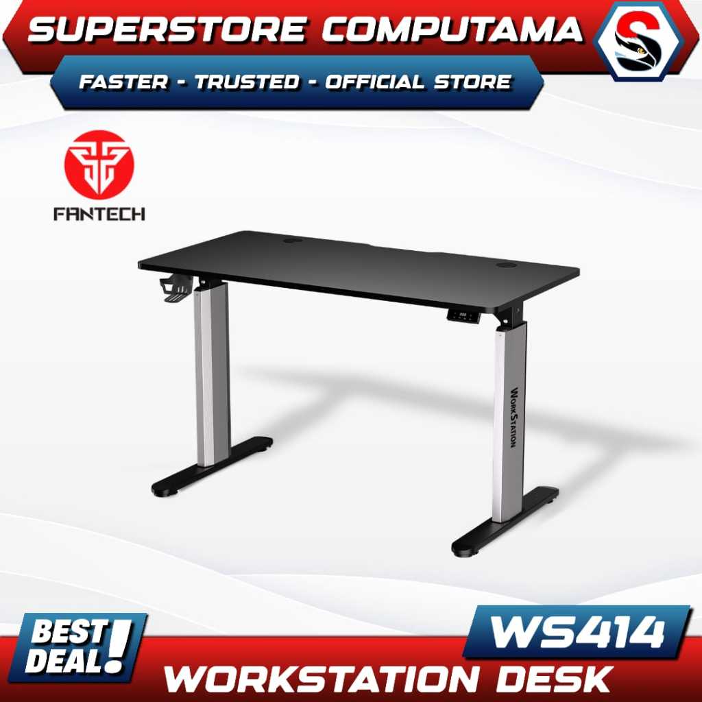 Jual Fantech WorkStation WS414 Eletrik Adjustable Gaming Desk | WS-414 ...