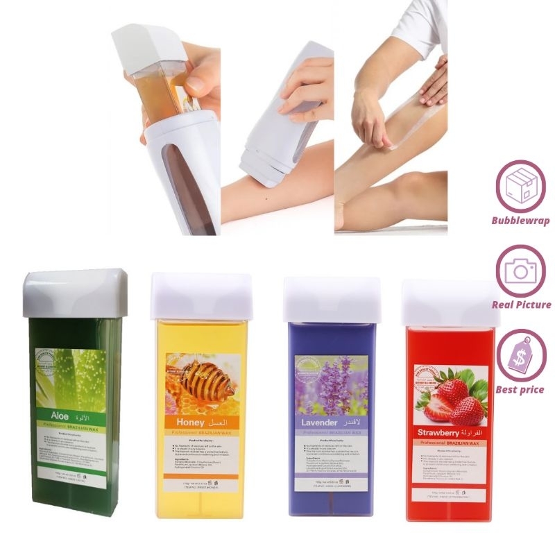 Jual ROLLER ON WAX Depilatory Pencabut Bulu Roll Hair Removal | Shopee ...