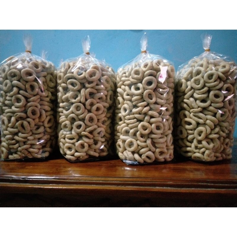 Jual Kerupuk Cincin atau Kue Lanting Khas Rengat Ukuran 1kg | Shopee ...