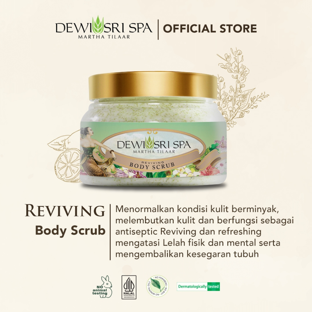Jual Dewi Sri Spa Reviving Body Scrub 380 gr | Shopee Indonesia
