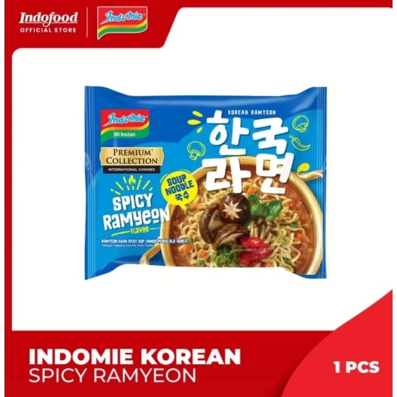 Jual Indomie Korean Spicy Ramyeon 83g Ramyeon Rasa Sup Jamur Pedas | Shopee Indonesia