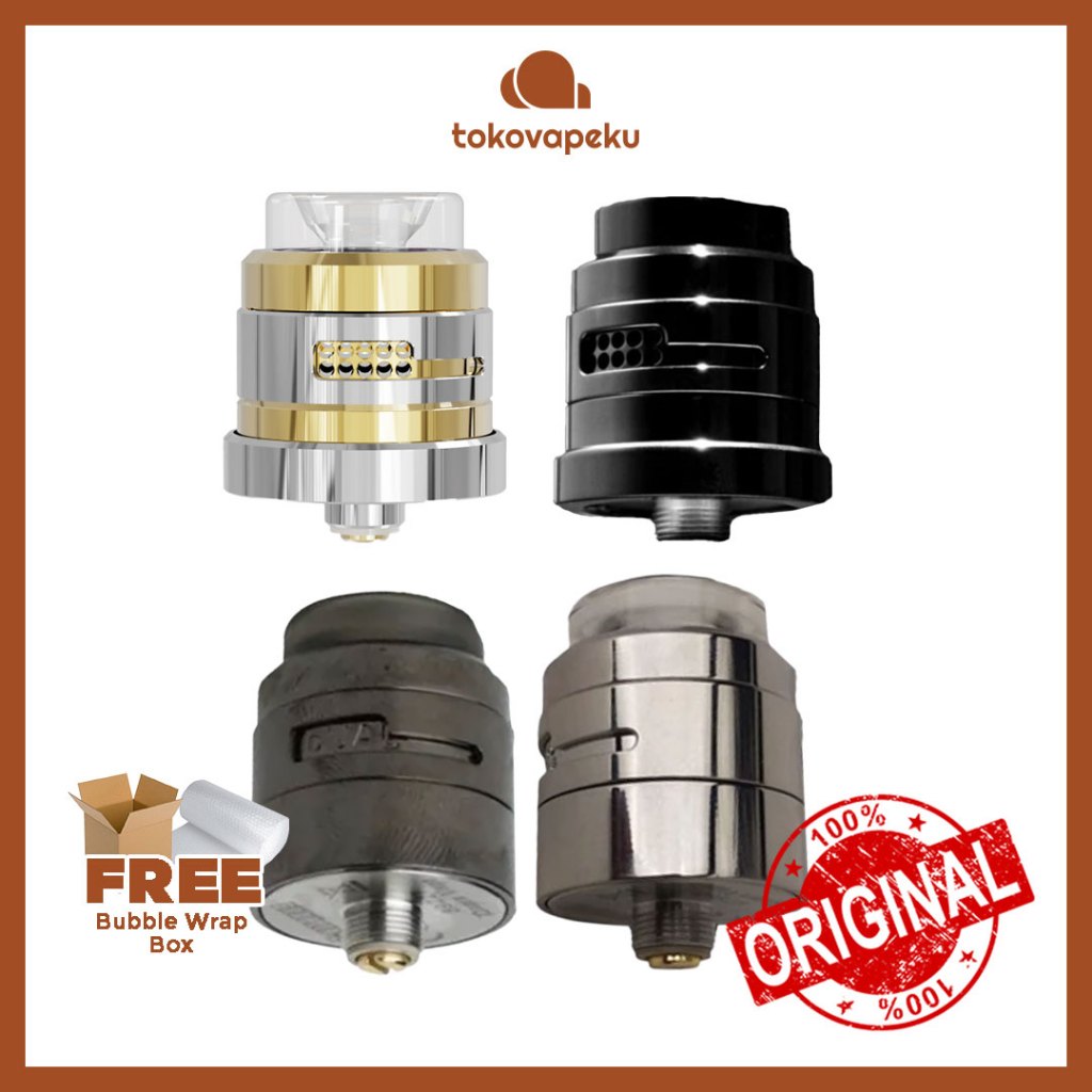 Jual NITROUS RDA DUAL CAP ONLY 22MM RDA NITROUS by KOKOSARANG X DAMN ...