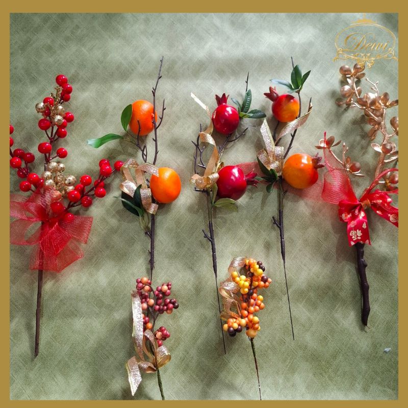 Jual Hiasan Imlik Buah-Buahan,sakura,Buah rentengan | Shopee Indonesia