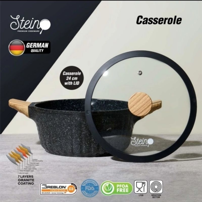 Jual Stein - Diamond 2 Casserole 24Cm | Shopee Indonesia
