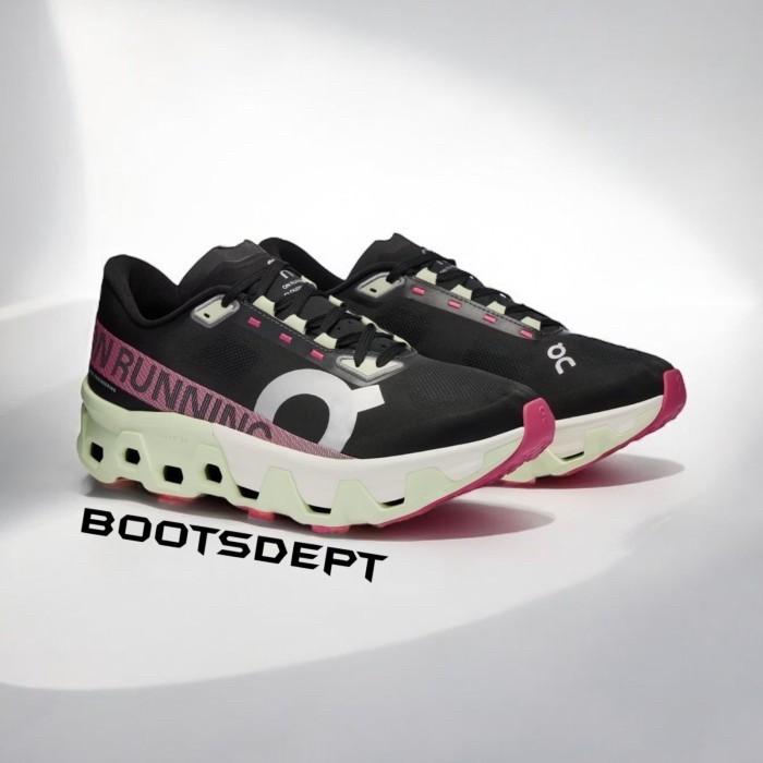 Jual On Cloudmonster Hyper - Black/Lime (100% Authentic) | Shopee Indonesia