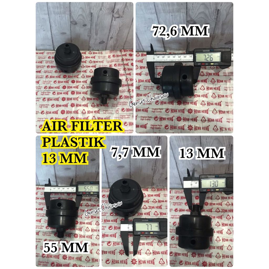 Jual Air Filter Plastik 13MM Kompressor Udara 13 MM Compressor Angin ...