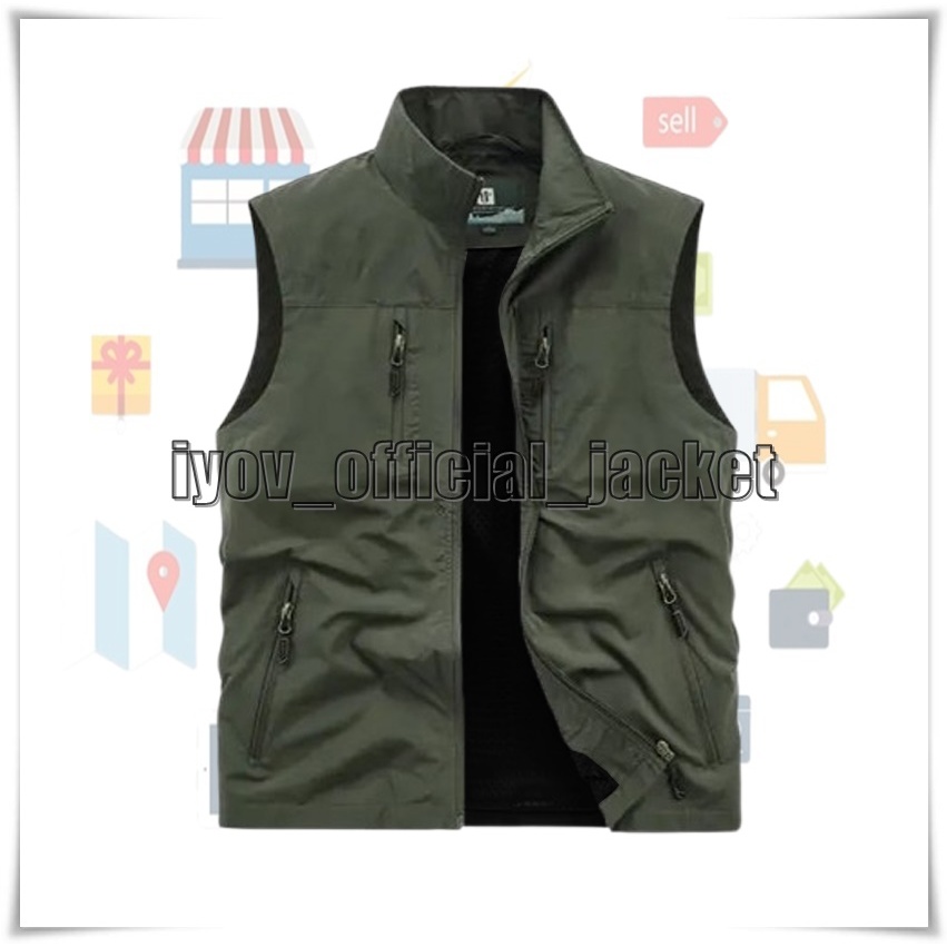 Jual Rompi Casual keren Lapangan jumbo besar Multifungsi outdoor ...