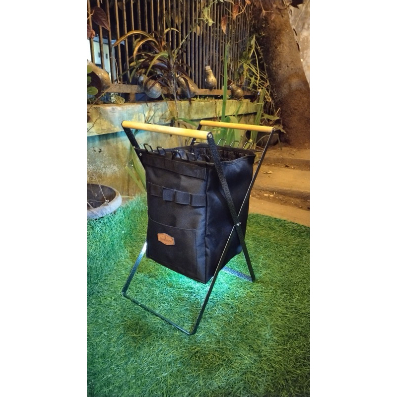 Jual SWANGGI Rak Kantong Sampah Besi Portable Dapat Dilipat Lengkap ...