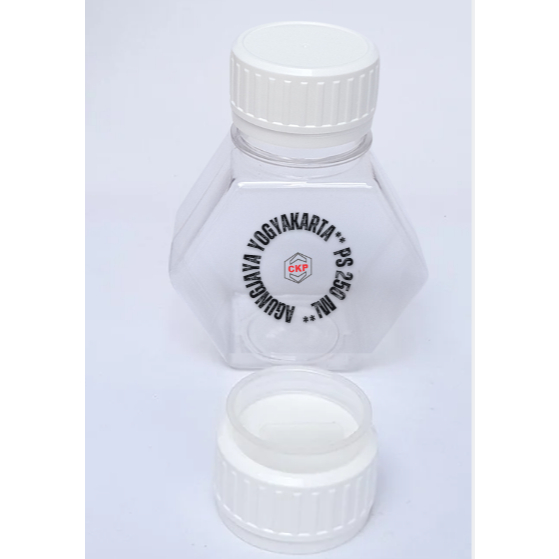 Jual Botol madu Hexagonal / Botol 250 ml Hexagon / PS 250 ml hexagonal ... Jual Botol madu Hexagonal / Botol 250 ml Hexagon / PS 250 ml hexagonal ...