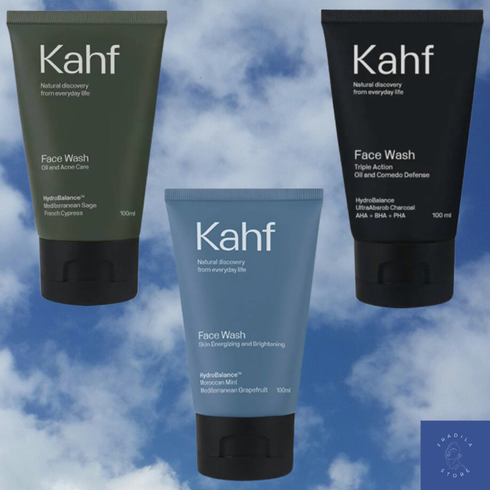 Jual KAHF Face Wash 100 ml - Oil and Acne Care/Skin Energizing and ...
