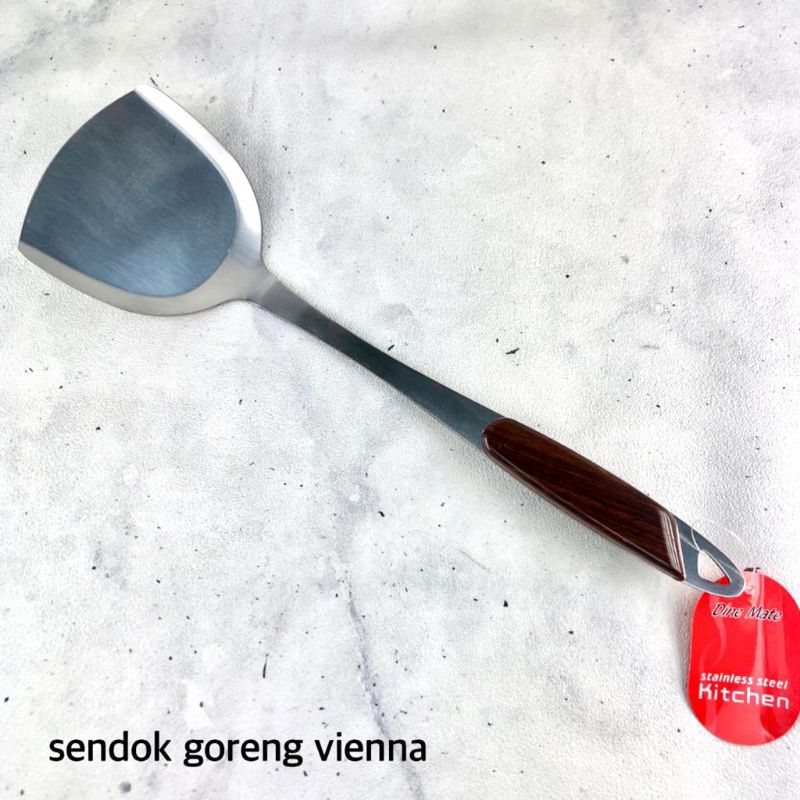 Jual Sendok goreng Stainless gg Coklat hitam /pc | Shopee Indonesia