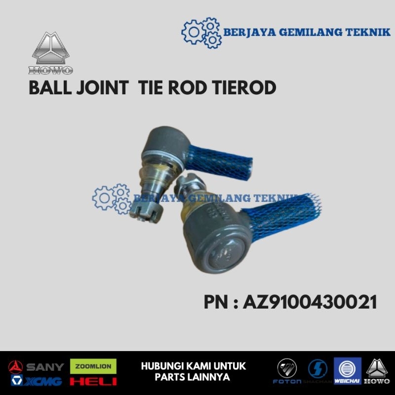 Jual Ball Joint Tie Rod Tierod HOWO Sinotruk Shacman Shacman ...