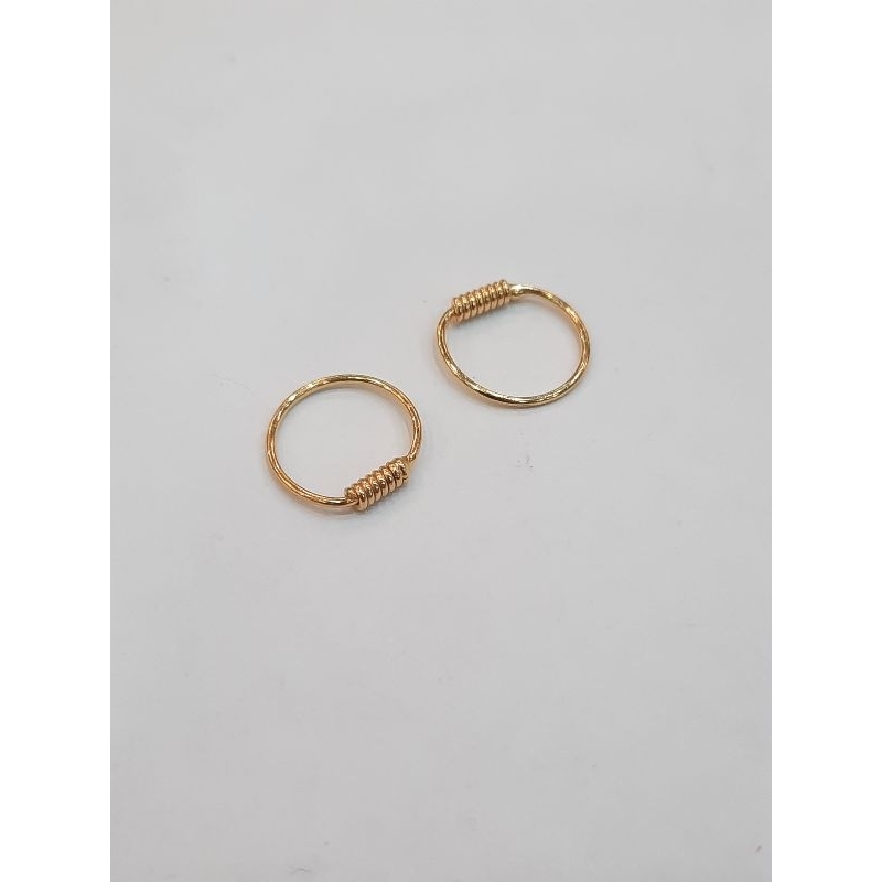 Jual ANTING KENIP PERAK 925 LAPIS MAS KUNING 24 TERSEDIA BERBAGAI VARIANT BERAT (GRAM) 0,6 GRAM ...