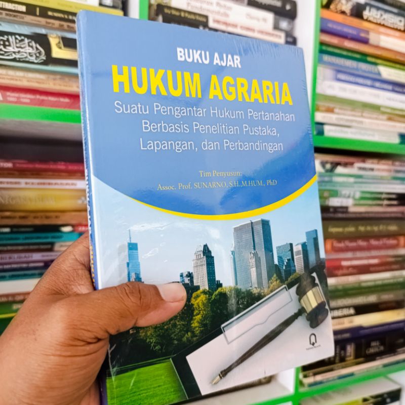 Jual (ORI) buku ajar hukum agraria suatu pengantar hukum pertanahan ...