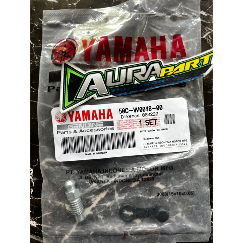 Jual Baut Nepel Setelan Angin Kaliper Belakang Yamaha Jupiter MX 135 New, MX King, Vixion NVL ...