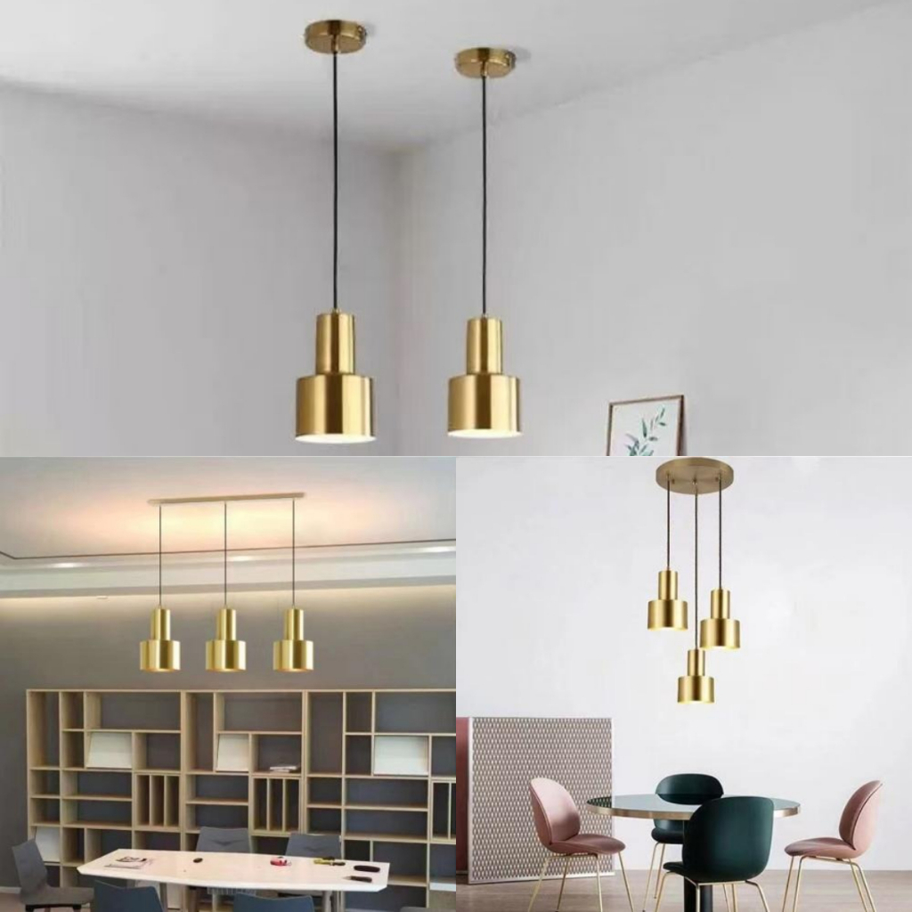 Jual Lampu gantung besi tempa bar LED chandelier Nordic retro minimalis ...