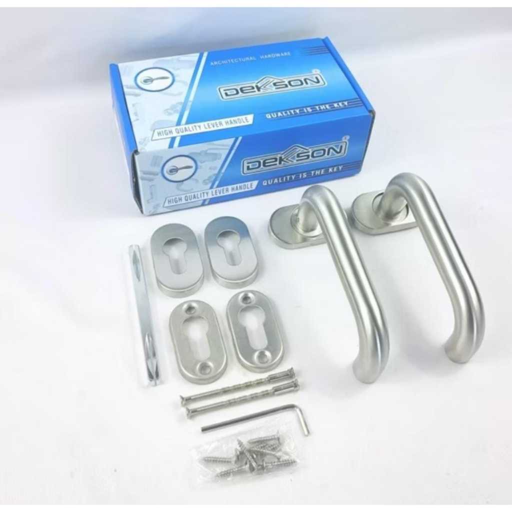Jual Handle pintu dekkson LHTR DKS 84030 OVAL SSS | Shopee Indonesia