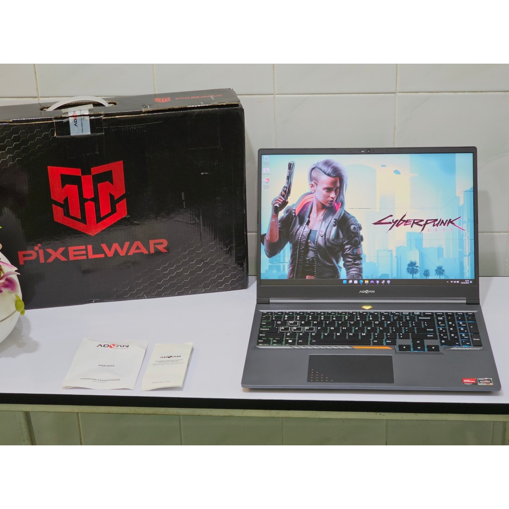 Jual ADVAN Pixelwar AMD Ryzen 5 6000 Series Ram 16 GB AMD Radeon RX ...