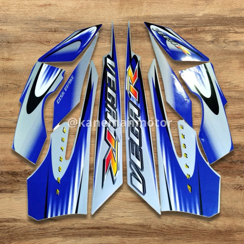 Jual STIKER STRIPING LIS LES POLET BODY MOTOR YAMAHA VEGA R NEW 2006 ...