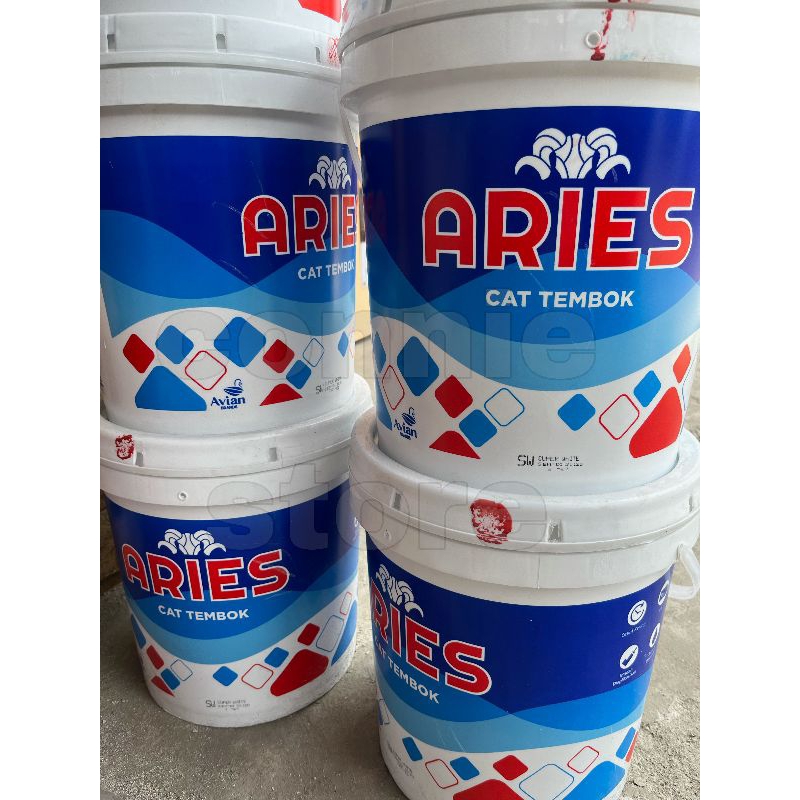 Jual Cat Ekonomis Aries Kambing 20 kg Super White SW cat tembok rumahan ... Jual Cat Ekonomis Aries Kambing 20 kg Super White SW cat tembok rumahan ...