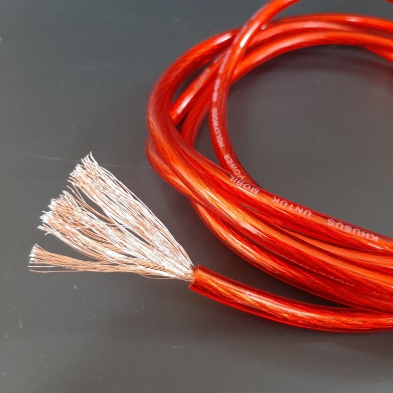 Jual Kabel Setrum 8 Awg Kabel Power 8 Awg Kabel Audio Mobil 8 Awg Harga ...