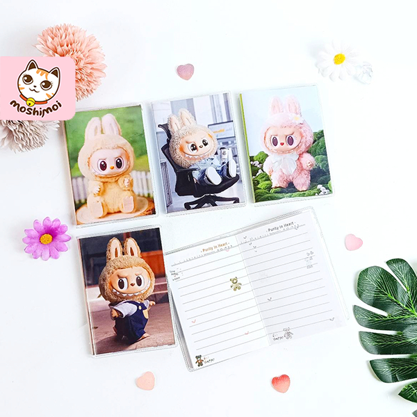 Jual Notebook / Notes / Notes Sampul Bening LABUBU A7 | Shopee Indonesia