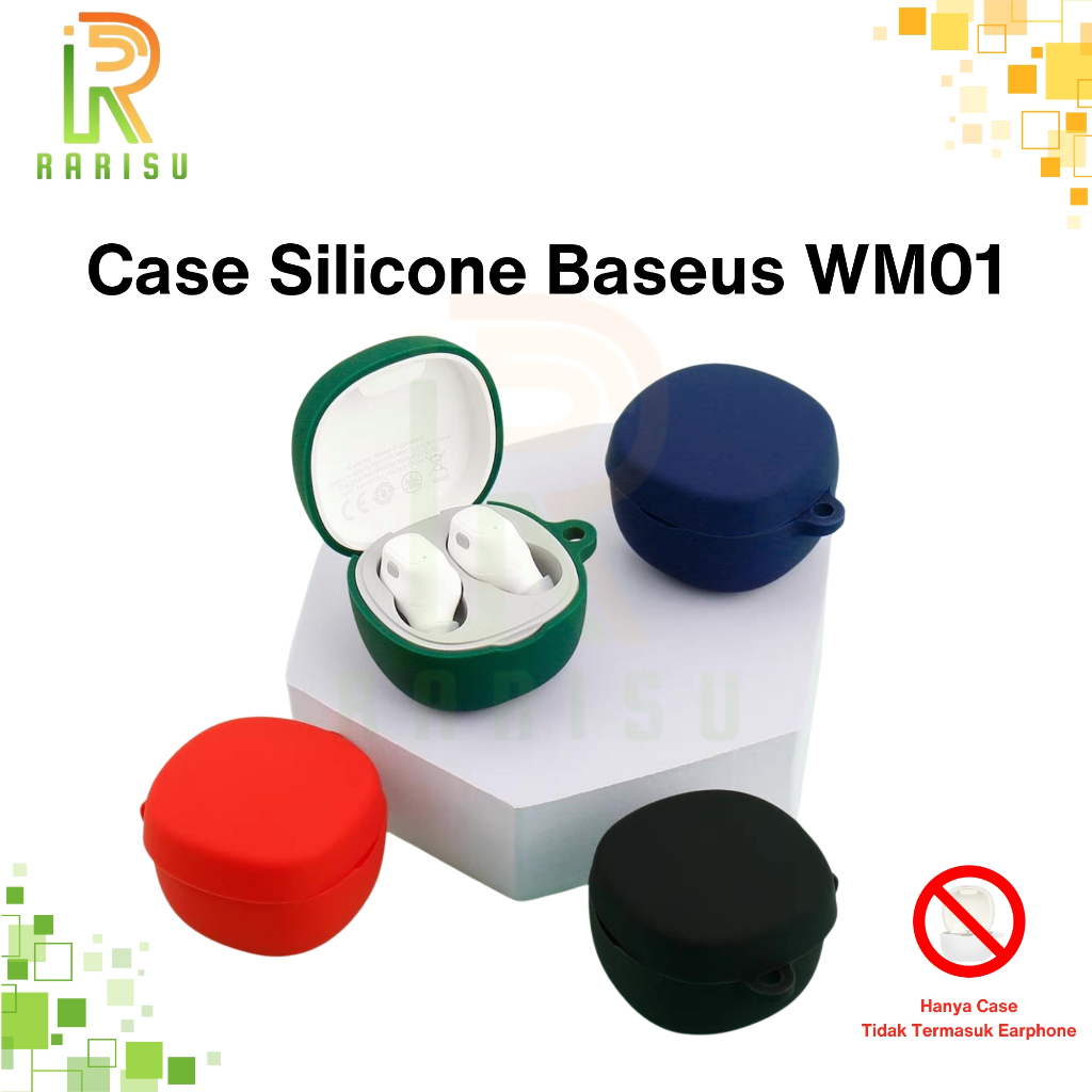 Jual Case Casing Cover Silicone Protective Baseus Bowie WM01 Tws ...
