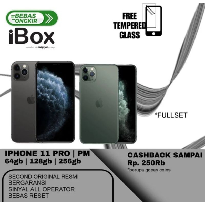 Jual iBox | iPhone 11 Pro | Pro Max 64GB 256GB 512GB | Shopee Indonesia