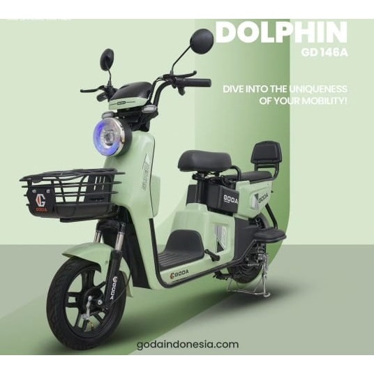 Jual Sepeda Listrik GODA GD146A Garansi Resmi-GD 146 A Dolphin-ANEKA ...