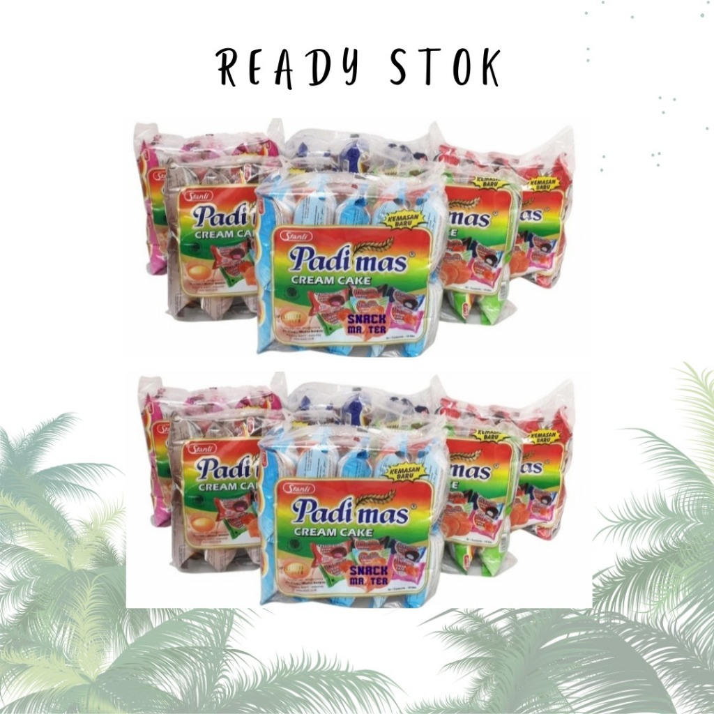 Jual Bolu Padimas Cream Cake 10x9gram (Pack) | Shopee Indonesia